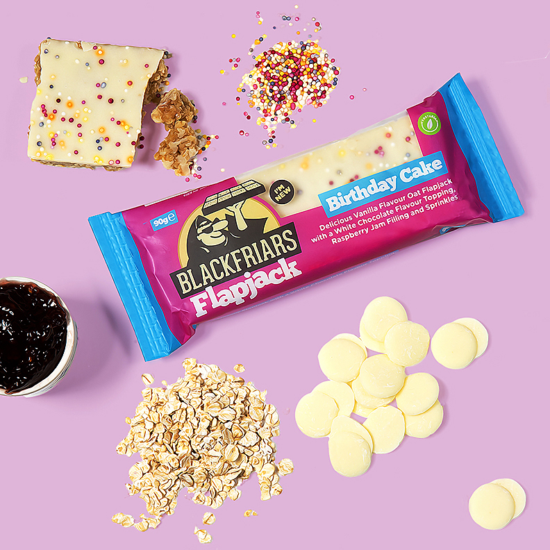 Birthday Cake Flapjack 90g | Blackfriars